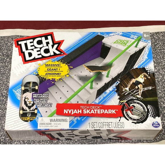 Tech Deck | Toys | Tech Deck Xconnect Park Creator Starter Set Nyjah ...